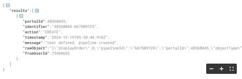 Hubspot Community Mismatch In Datatypes In Api Spec And Actual Response Pipeline Audit Info