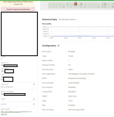 My Meraki Switch Has An Error The Meraki Community