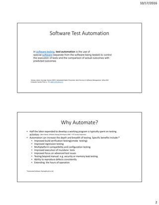 How To Build A Fully Open Source Test Automation Framework PDF
