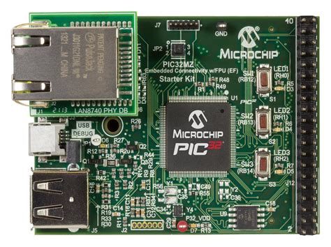 Dm320007 Microchip Development Board Pic32mz Embedded Connectivity Ef