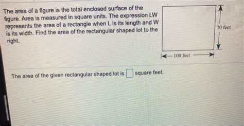 Solved The Area Of A Figure Is The Total Enclosed Surface Of Chegg