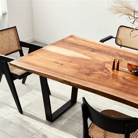 კაკლის მასიური მაგიდის ზედაპირი 1 ცალი • Ecowood