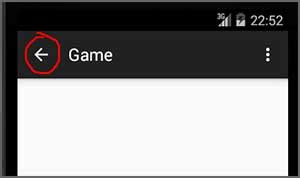 Android How Do You Handle The Back Button In Action Bar Stack Overflow