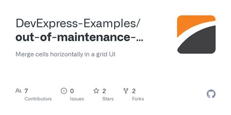 Github Devexpress Examples Out Of Maintenance Winforms Merge Grid
