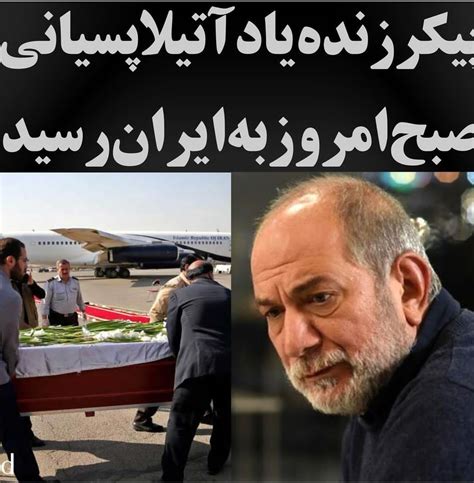 استقبال بازیگران و هنرمندان از پیکر آتیلا پسیانی عکس