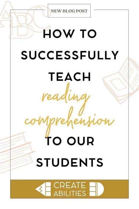 Research Based Reading Comprehension Instruction Reading Comprehension Teaching Reading
