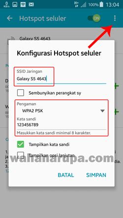 Cara Menyambungkan WiFi HP Ke Laptop Internet Lancar Wahanarupa Com