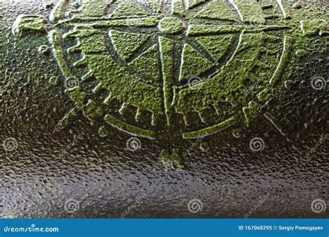 A Compass Rose A Wind Rose Show Two Cardinal Directions North And West