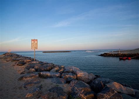 Rudee Inlet Sunset Photograph By Tim Fitzwater Fine Art America