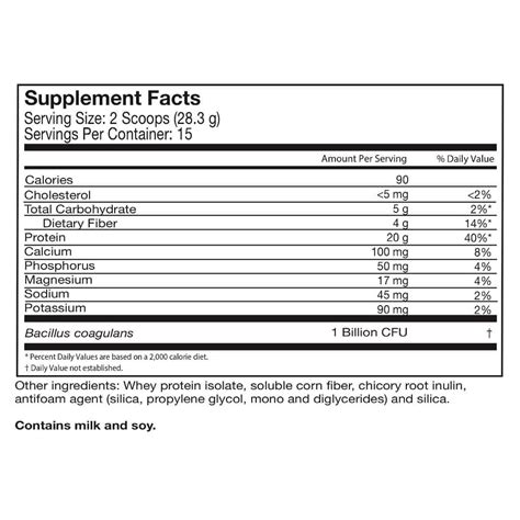 Rebuild Protein Plus Probiotic Bariatric Shop