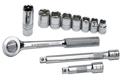 Sk Professional Tools 3 8 In Drive Size 11 Pieces Socket Wrench Set 20k478 94512 Grainger