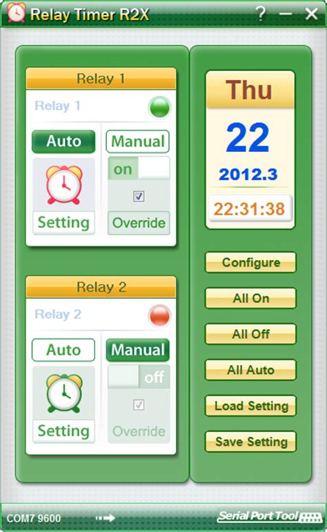 Relay Timer R X User Manual Serial Port Tool Relay Timer R X User Manual Serial Port Tool