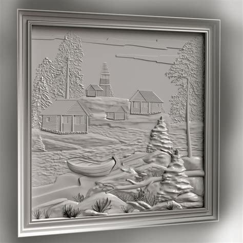 The Picture For Milling On A Cnc Machine Model Turbosquid 2253710