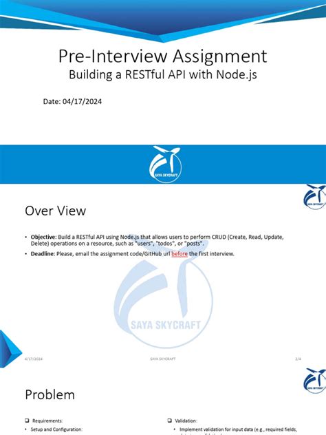 Other Preinterview Nodejs Assignment Hm Pdf Software Computing