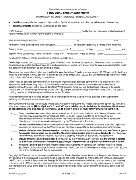 Fillable Online Weatherization Application Form Fax Email Print Pdffiller