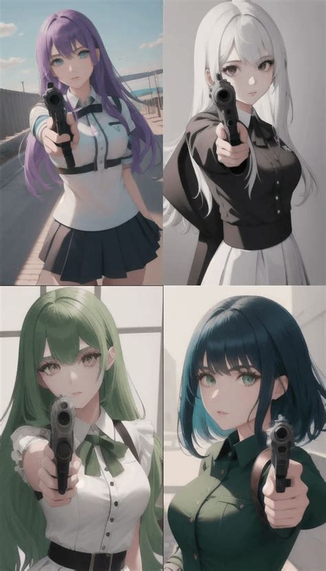 [lora] Aiming Handgun At Viewer R Civitai