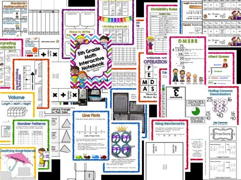 Fabulous In Fifth New Th Grade Science Notebook