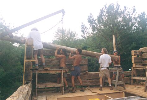 Building A Log Cabin Part 2 Handmade Houses With Noah Bradley