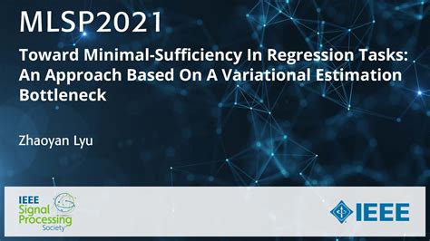 Toward Minimal Sufficiency In Regression Tasks An Approach Based On A Variational Estimation