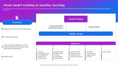 Machine Learning Model Training Powerpoint Presentation And Slides Ppt Sample Slideteam