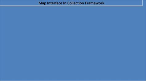 Map Interface And Hashmap Class In Collection Framework In Hindi Youtube