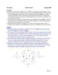 Homework 9 Solutions VLSI Design ECE 410 Docsity