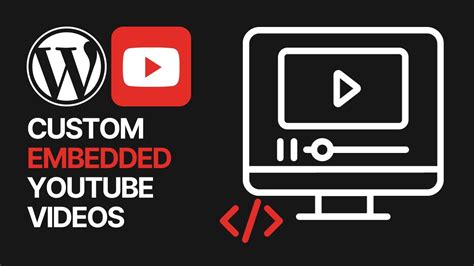 How To Customize Embedded Youtube Videos On Wordpress Website For Free