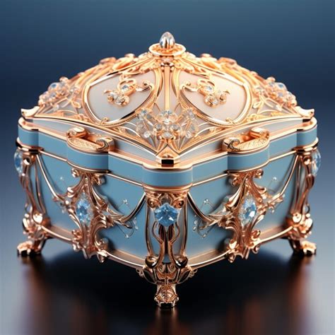Premium Ai Image Jewelry Box Ai Generative