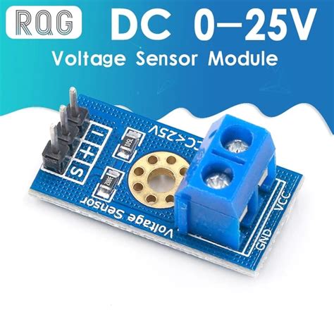 Voltage Sensor 0 25v Dc Standard Voltage Sensor Module Test Electronic Bricks For Robot For