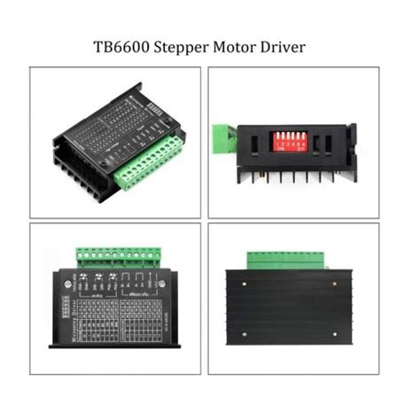 Tb6600 Stepper Motor Driver Controller 4a 9~42v Ttl 16 Micro Step Cnc 1 Axis Price In Bd