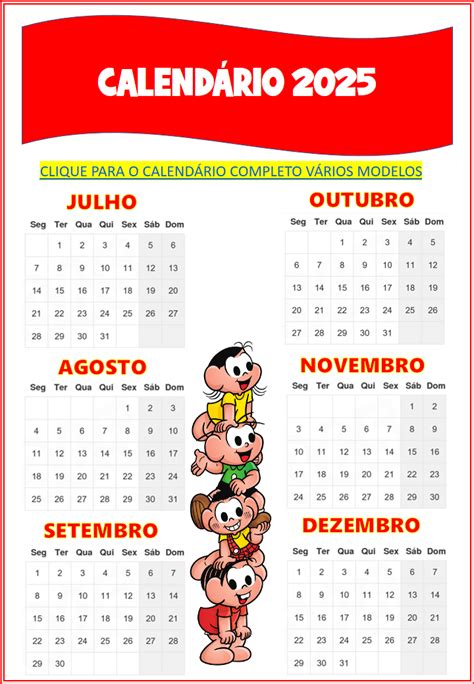 Planner 2025 Da Turma Da MÔnica 12 Atividades Para A Educação