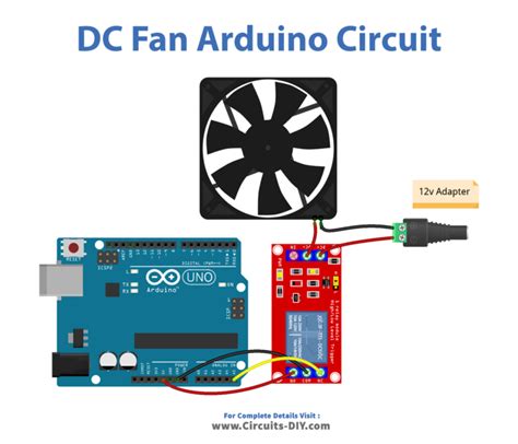 how to control a dc fan with arduino