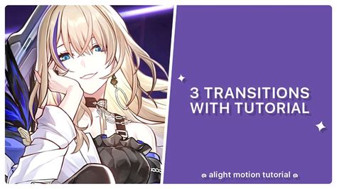 Transitions Tutorial Alight Motion YouTube