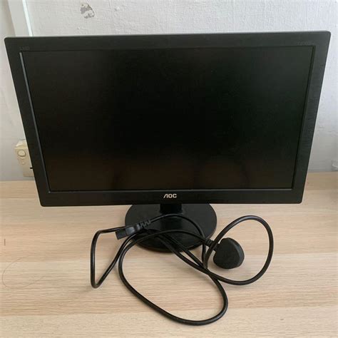 AOC E2060Swd Monitor Computers Tech Desktops On Carousell