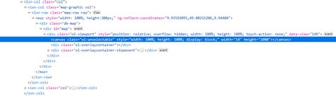 Css Openlayers Fullscreen In Angular App Works In Firefox But Not In Chrome Stack Overflow
