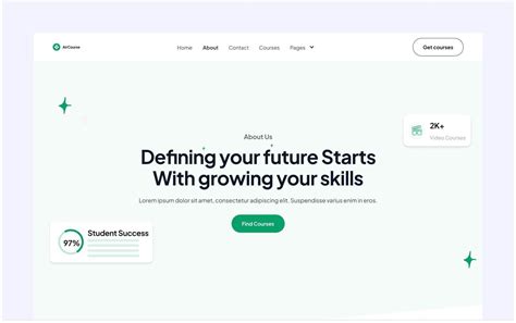 Aircourse School Html5 Responsive Website Template
