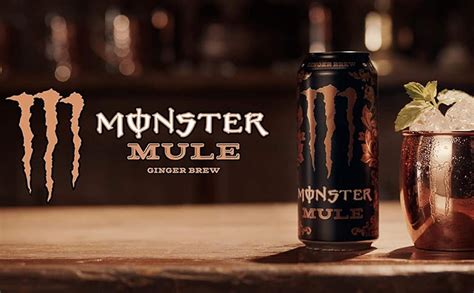 Monster® Mule Ginger Brew Carbonated Energy Drink L Carnitine