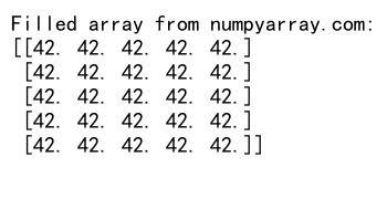 NumPy empty函数高效创建未初始化数组的利器 极客教程