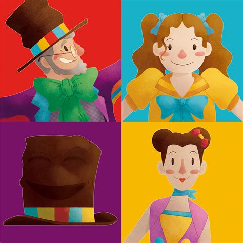 A Fantástica Loja de Brinquedos Character Designs on Behance