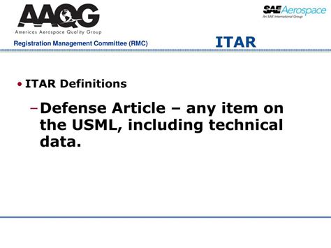 PPT Regulatory Statutory And ITAR EAR Requirements What An Auditor Needs To Know PowerPoint