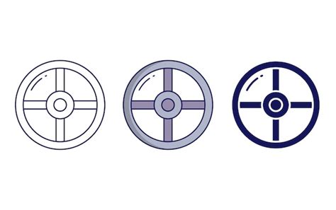 밸브 벡터 아이콘 프리미엄 벡터