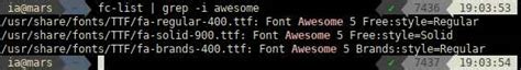 font awesome 5 · issue 924 · polybar polybar · github