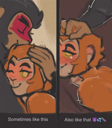 Rule 34 2023 Anthro Arm Tuft Bimbogoku Blush Blush Lines Brown Body Brown Skin Closed Eyes Duo