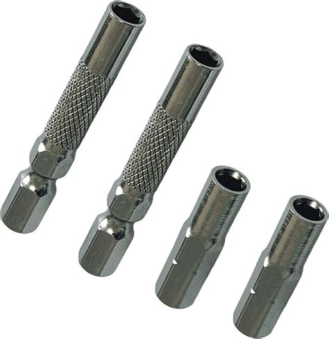 3 Pieces1 4 To 4mm Bit Adapter 6 35mm 1 4 Hex Outside To 4mm Inside Micro Bit