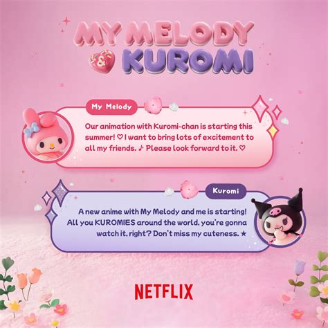 My Melody And Kuromi Sanrio Animation Teased For July