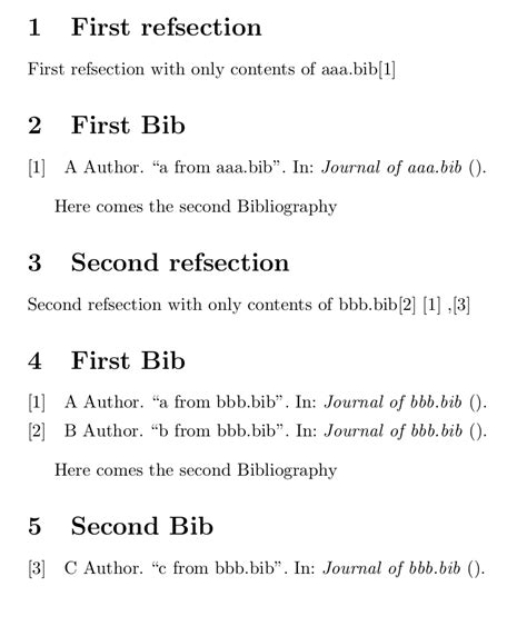 Biblatex With Multiple Categories Across Different Refsections TeX LaTeX Stack Exchange