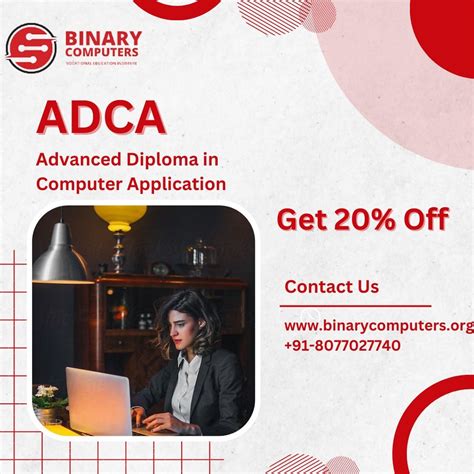 Learn Adca Course With 20 Off Binary Computers Institute Posted On