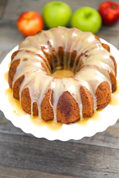 Caramel Apple Bundt Cake The Baking Chocolatess