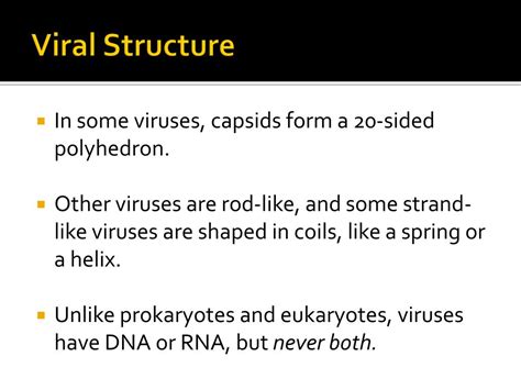 PPT Viral Structure PowerPoint Presentation Free Download ID