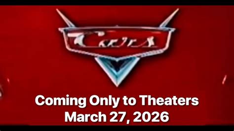 Cars 2026 Official Teaser Trailer Youtube